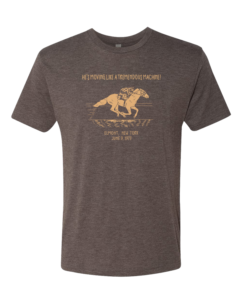 Secretariat Triple Crown - Tremendous Machine -Men's T-Shirt – Dr ...