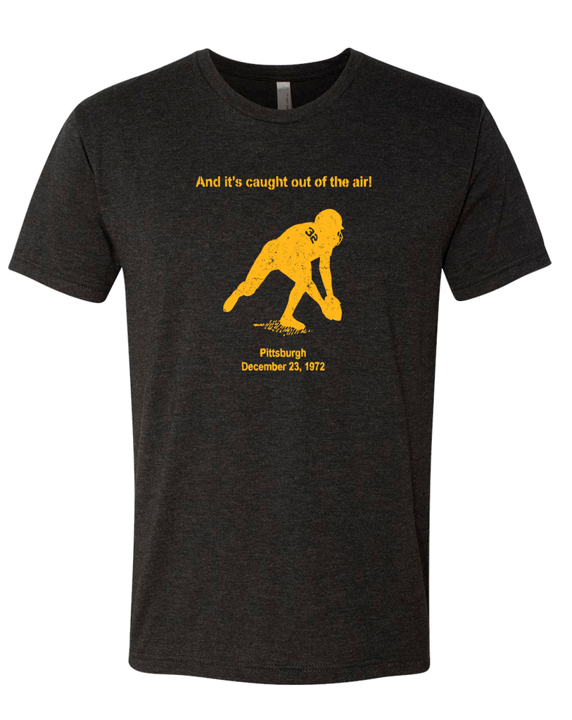 Immaculate Reception - Franco Harris Catch - Men's T-Shirt – Dr Cheese ...